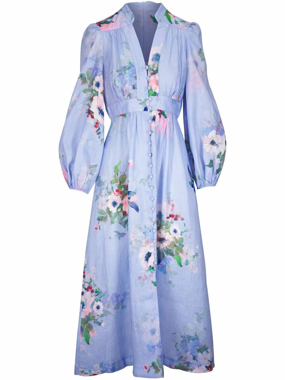 ZIMMERMANN Blue Everley Dress Zimmermann