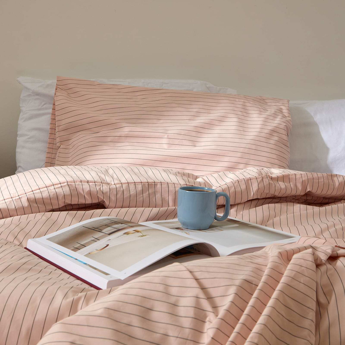 HAY King Duvet Cover in Soft Pink HAY