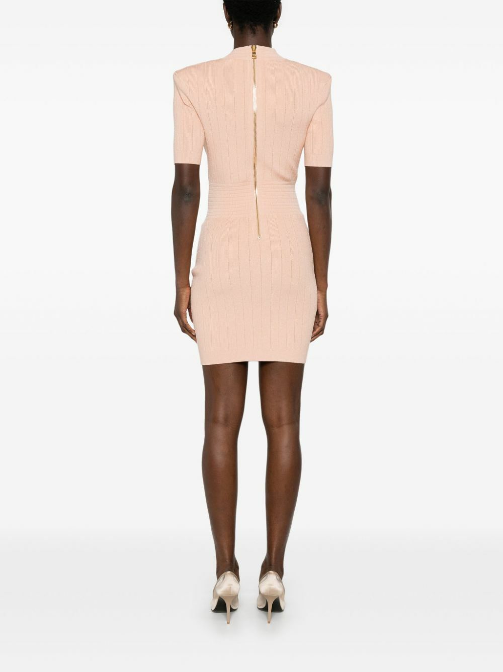 Balmain Knitted Mini Dress Balmain
