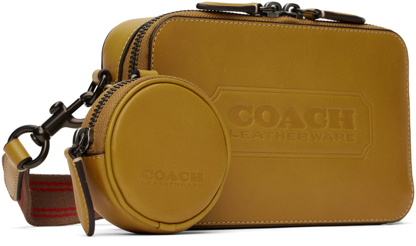 Coach 1941 Yellow Charter Slim Crossbody Bag Coach 1941