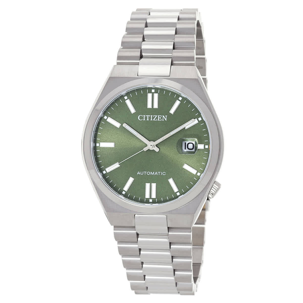 Citizen Tsuyosa Automatic Peaceful Green Dial Mens Watch NJ0158-89Z Citizen