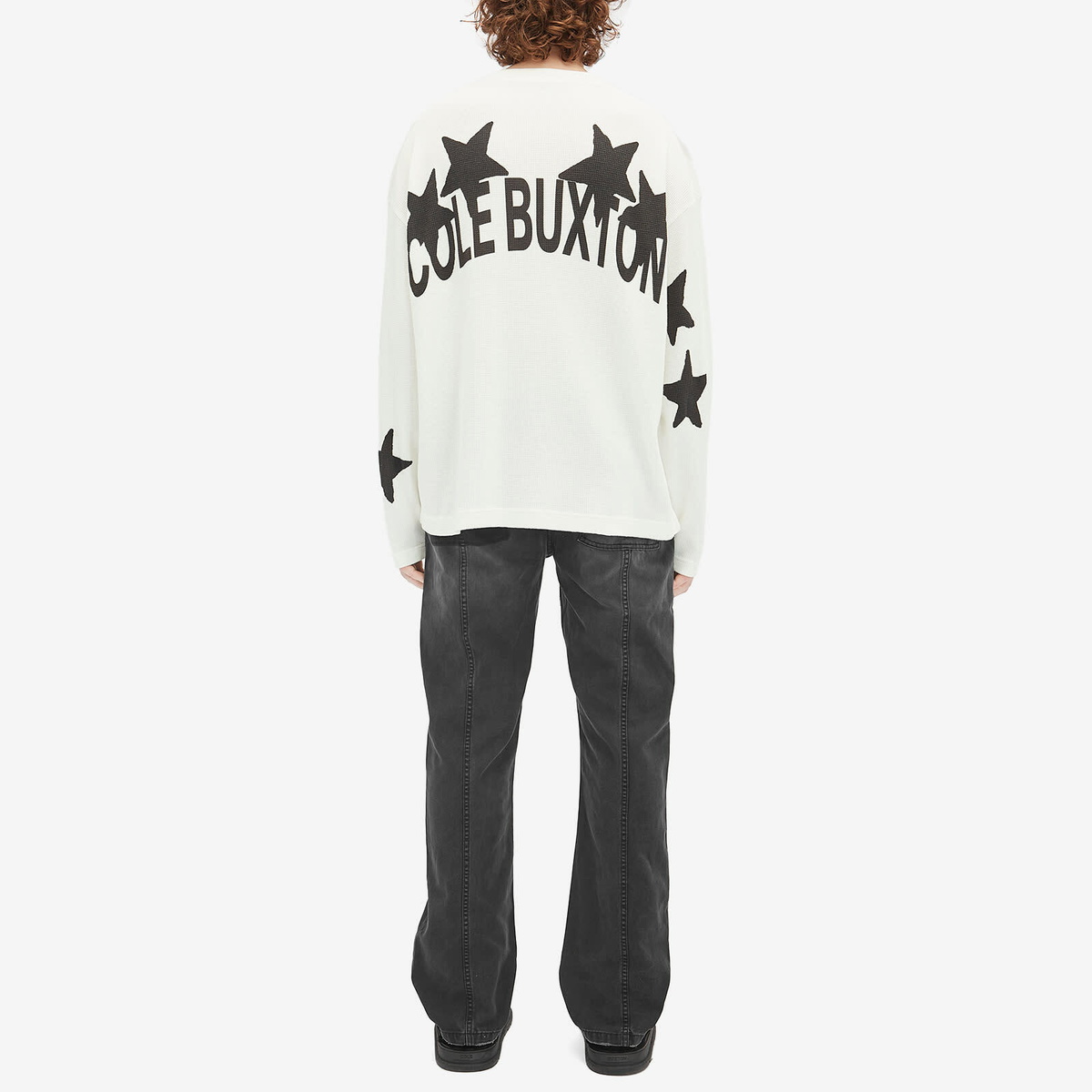 Cole Buxton Men's Waffle Painted Stars Long Sleeve T-Shirt in Vintage ...