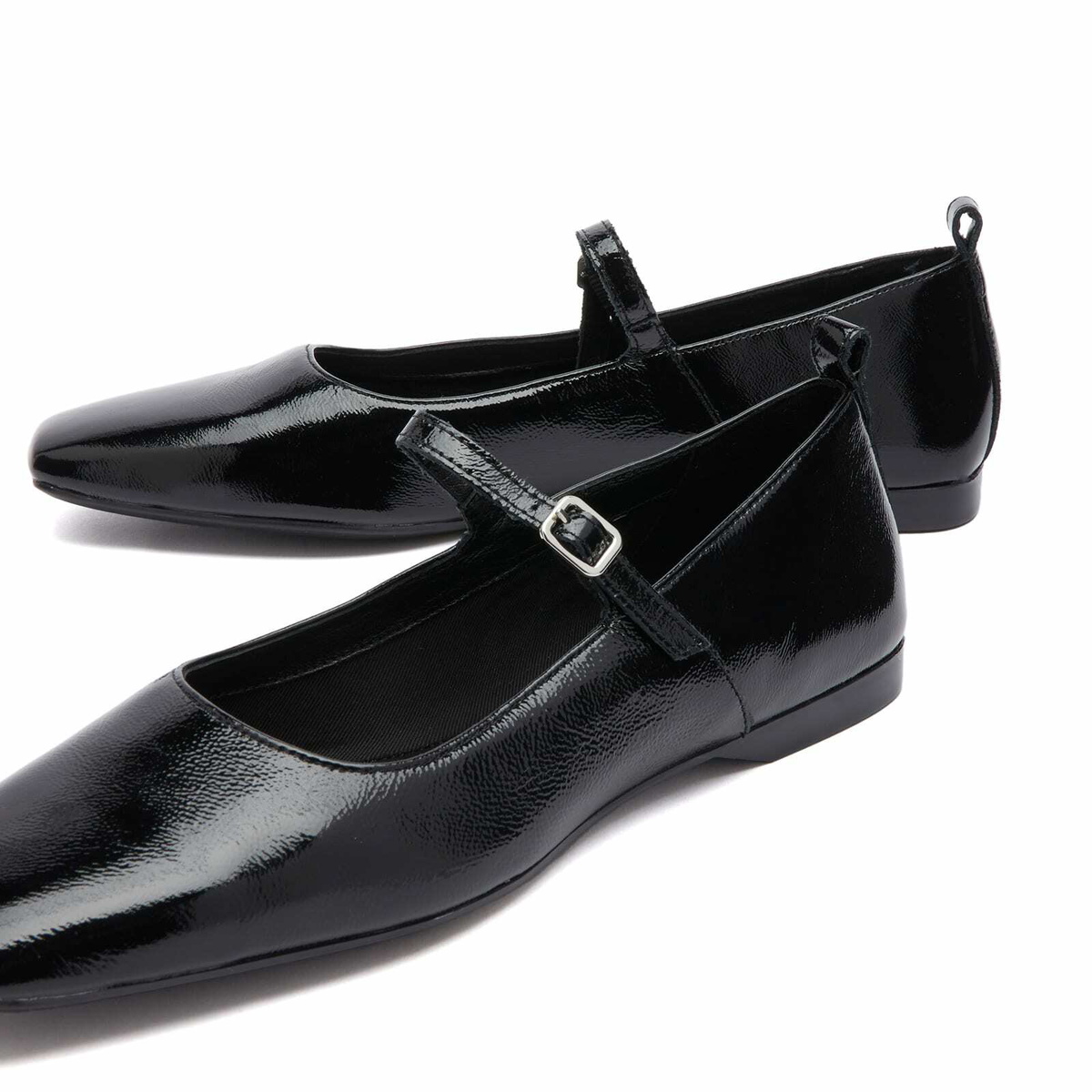 Vagabond Women's Shoemakers Delia Square Toe Leather Ballet Shoes in ...