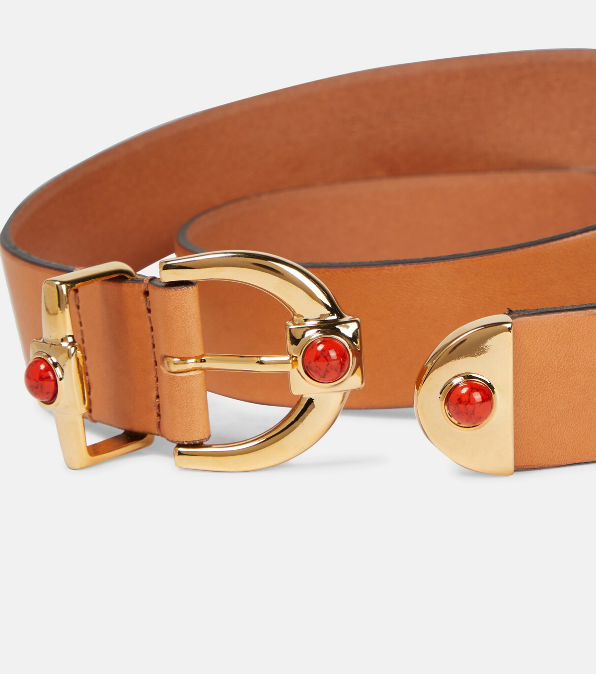 Etro - Crown Me embellished leather belt Etro