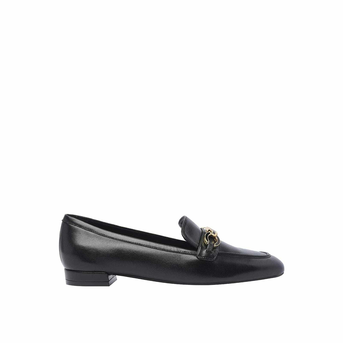 Stuart Weitzman Signature Square Leather Loafers Stuart Weitzman