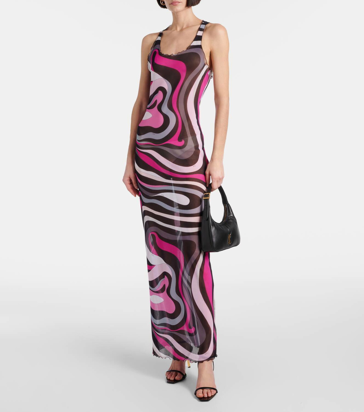 Pucci Marmo tulle maxi dress Emilio Pucci