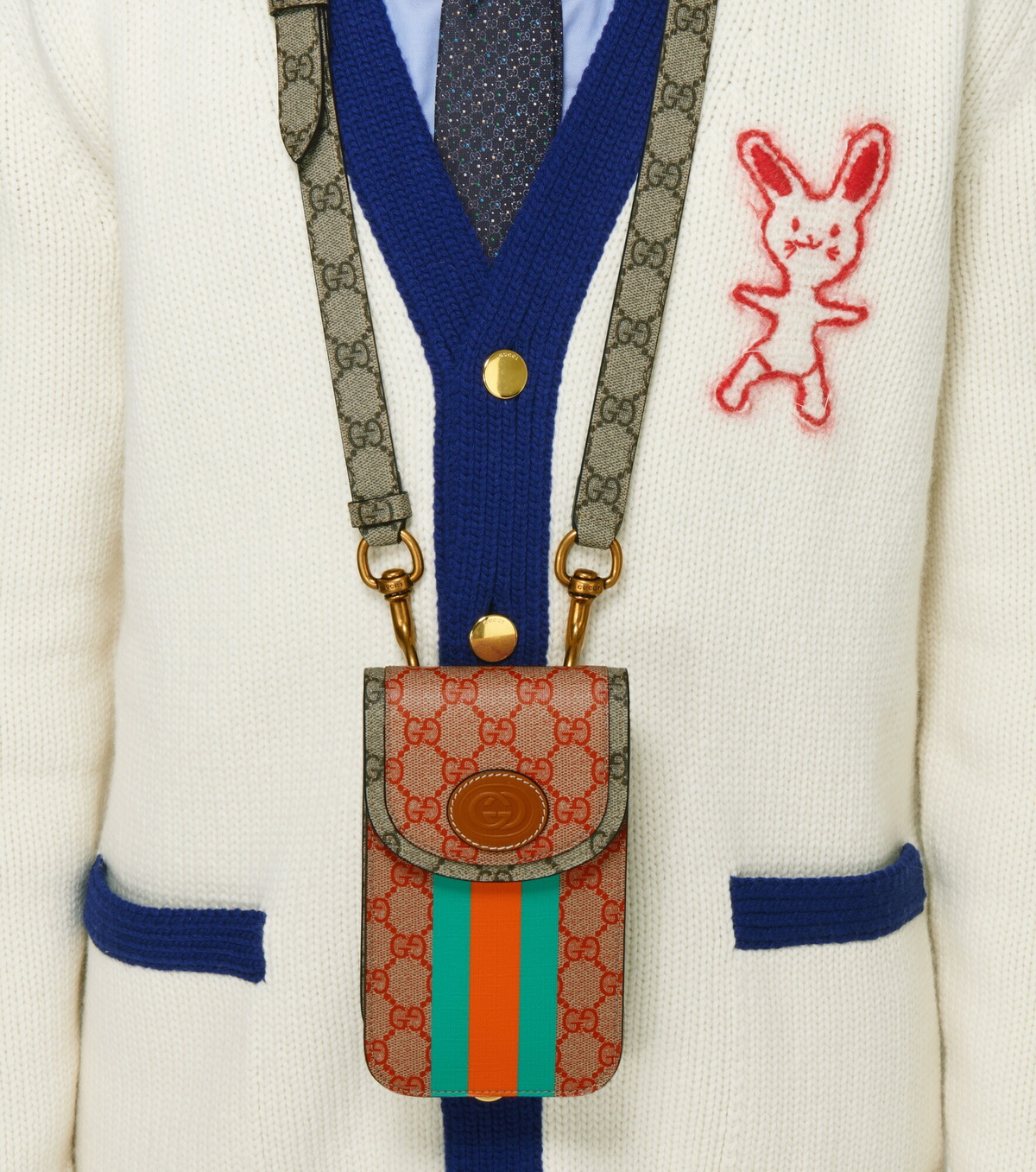 Gucci - GG canvas phone pouch Gucci