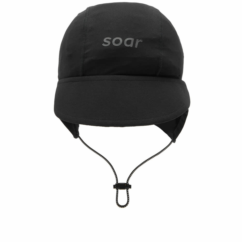 SOAR Men's Winter Run Cap in Black Soar Running