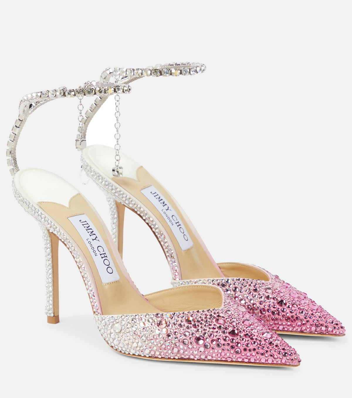 Jimmy Choo - Saeda 100 embellished pumps Jimmy Choo