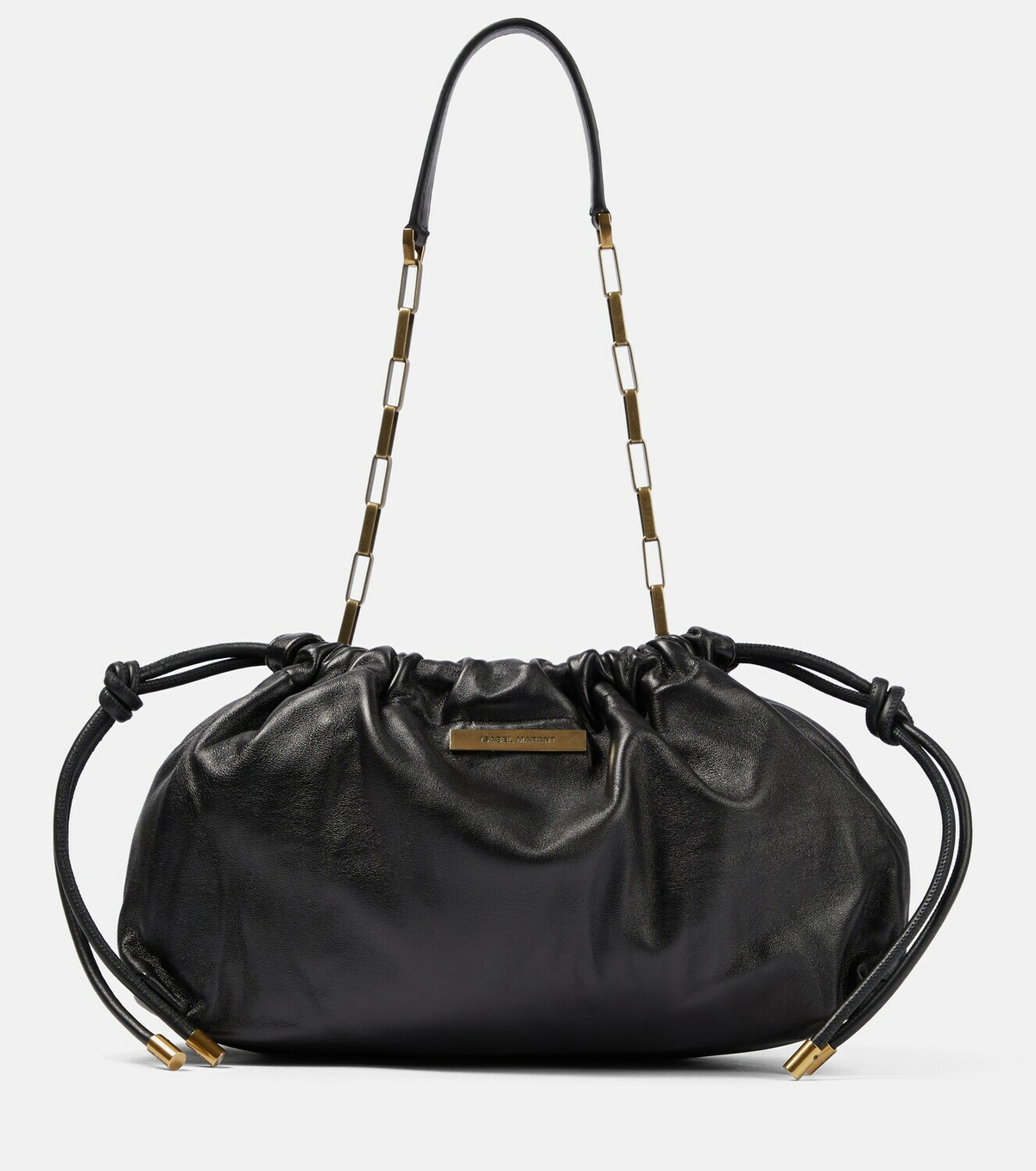 Isabel Marant - Slouchy Merine Small leather pouch Isabel Marant