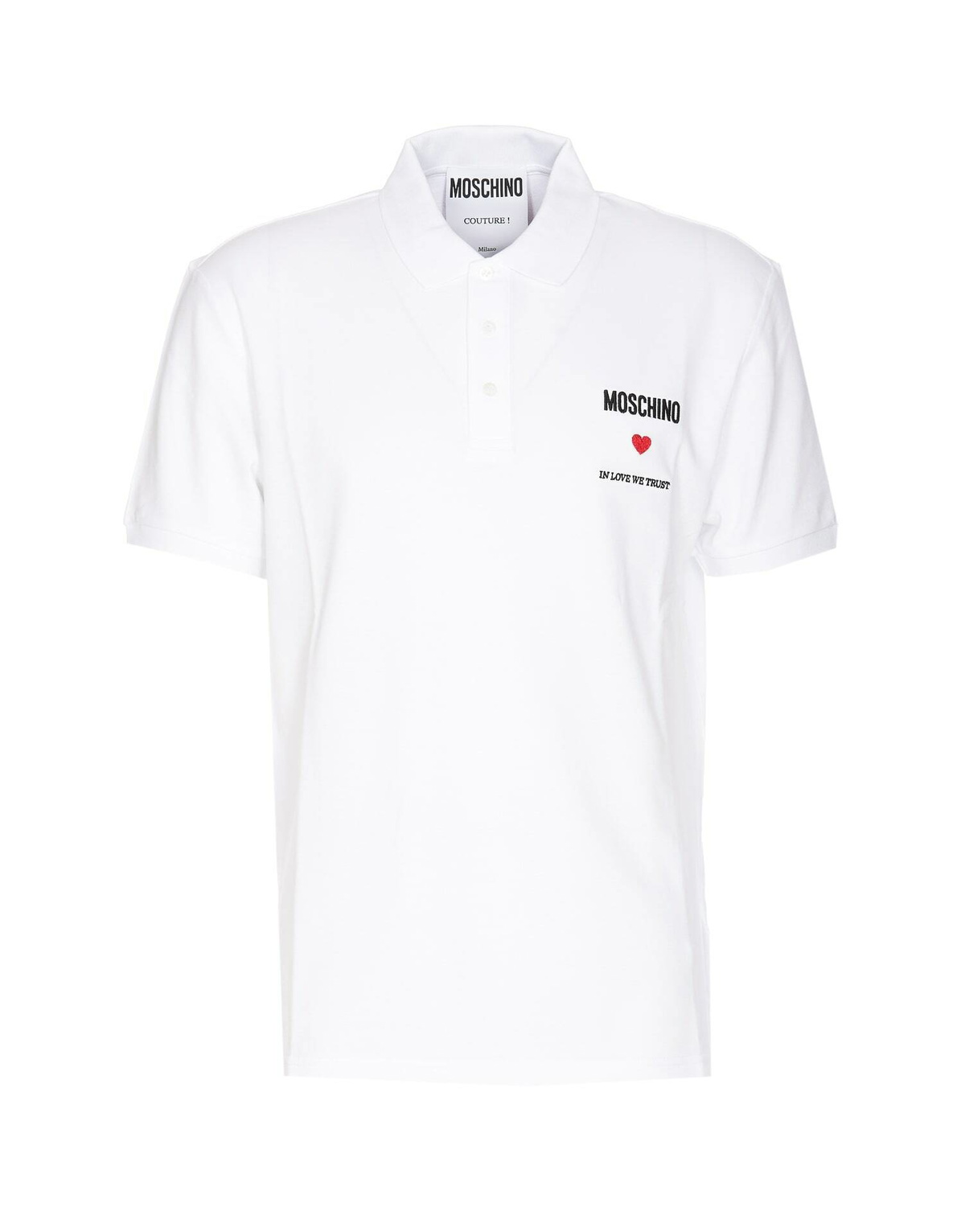 Moschino In Love We Trust Polo Shirt Moschino