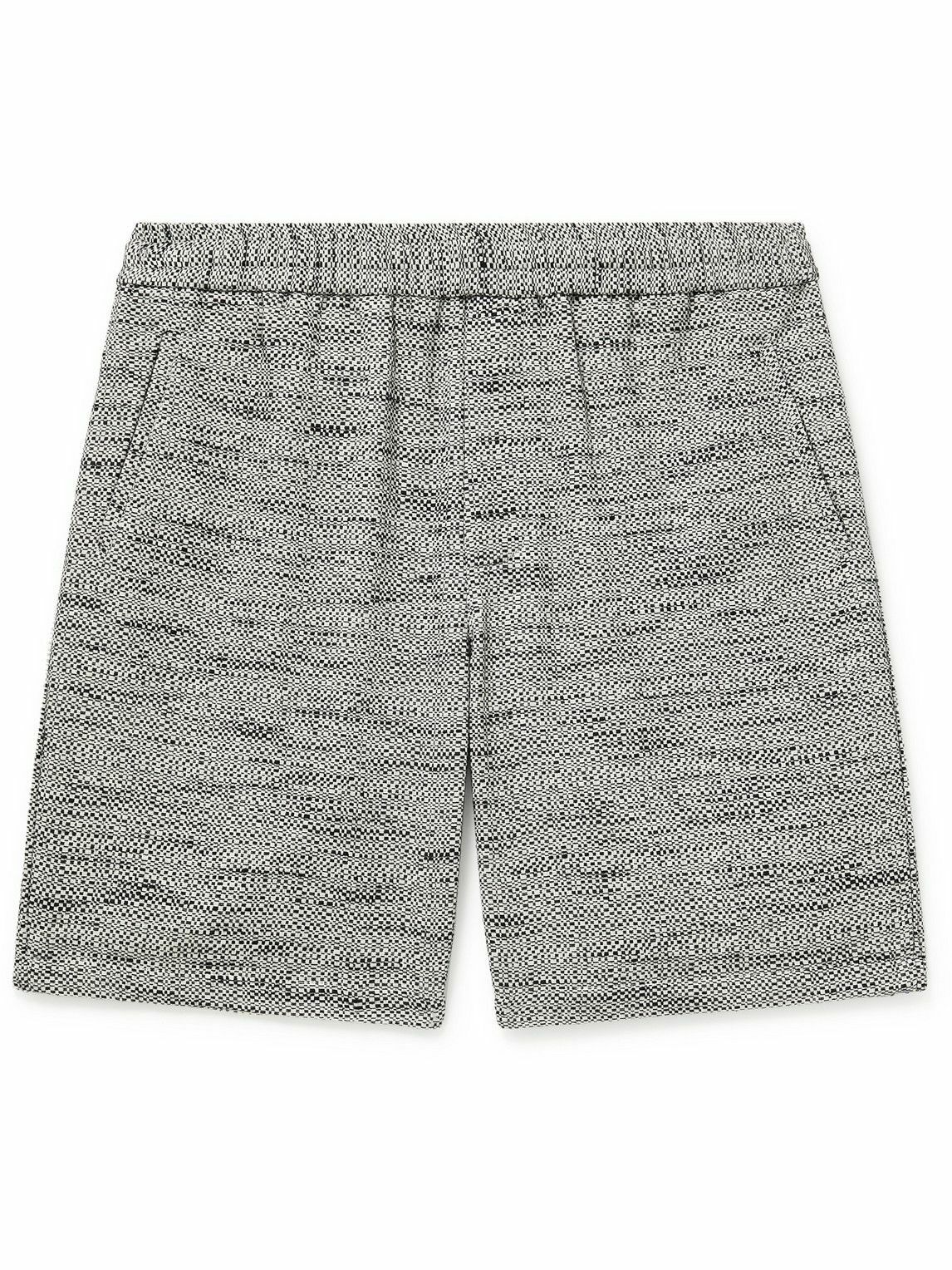 Folk - Assembly Straight-Leg Cotton Shorts - Gray Folk