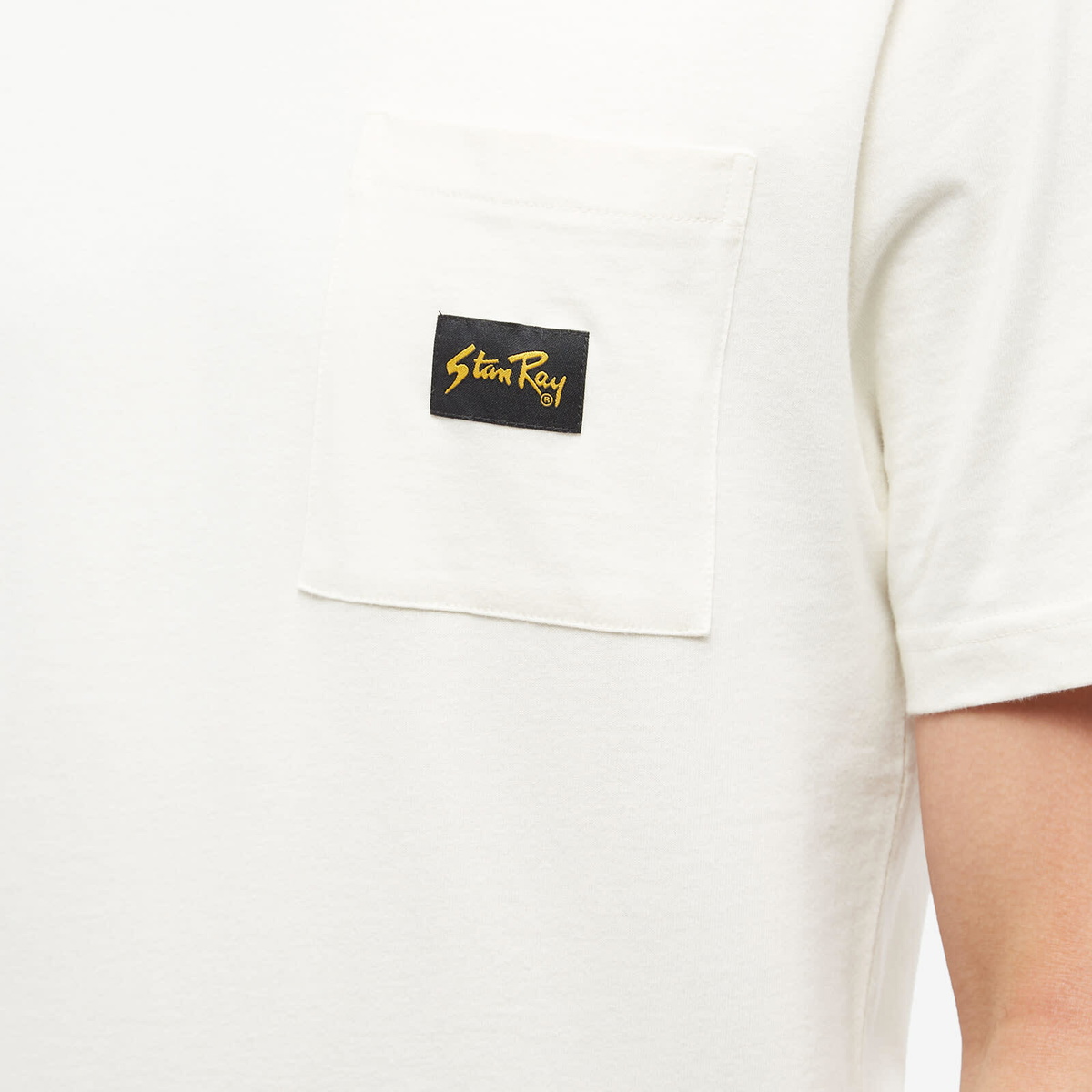 Stan Ray Men's Patch Pocket T-Shirt in Natural Stan Ray
