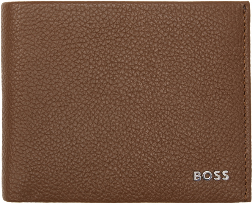 BOSS Brown Logo Wallet BOSS