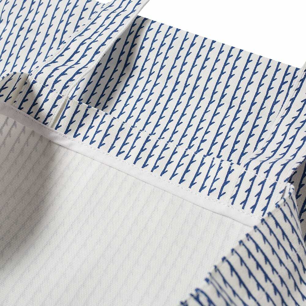 Artek Rivi Canvas Bag in White/Blue Artek