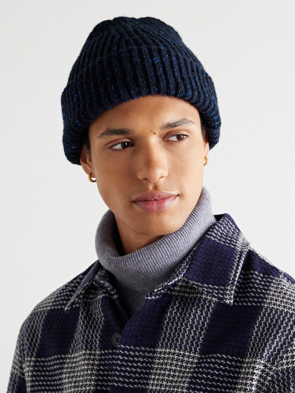 Inis Meáin - Ribbed Cashmere Beanie Inis Meáin