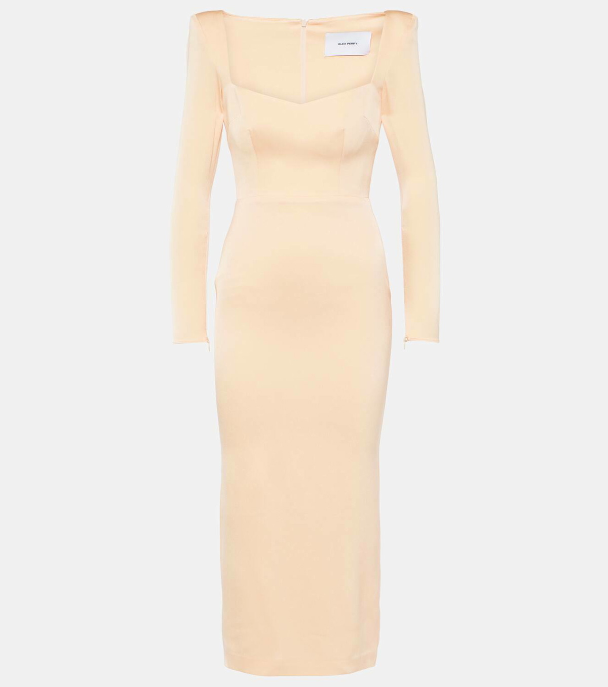 Alex Perry Satin midi dress Alex Perry