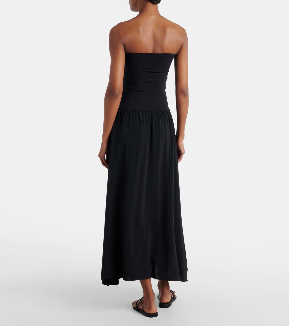 Eres Oda pleated bustier dress ERES