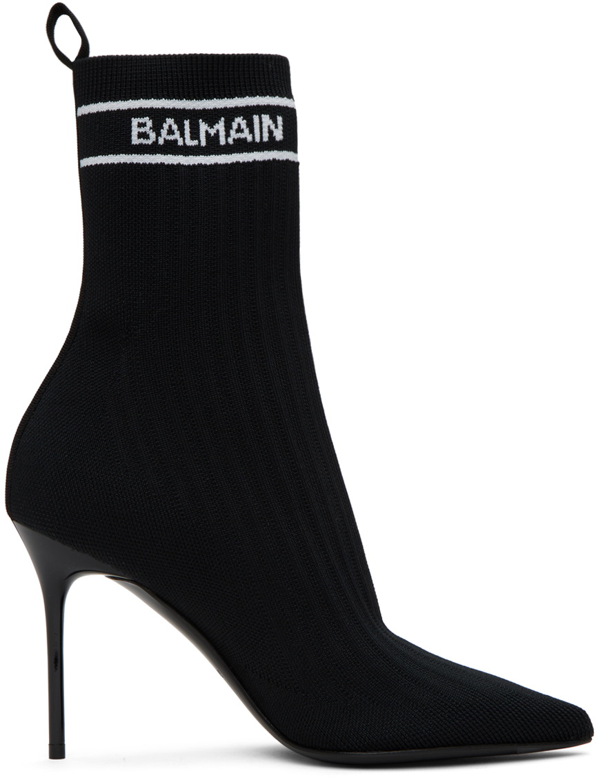 Balmain Black Skye Boots Balmain