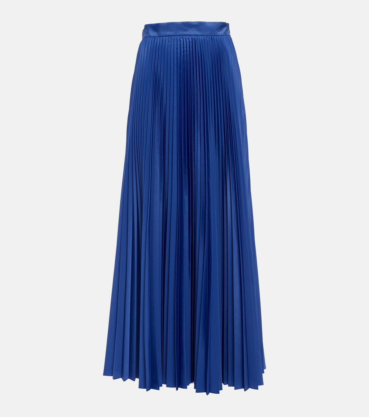 Max Mara - Calte pleated taffeta maxi skirt Max Mara