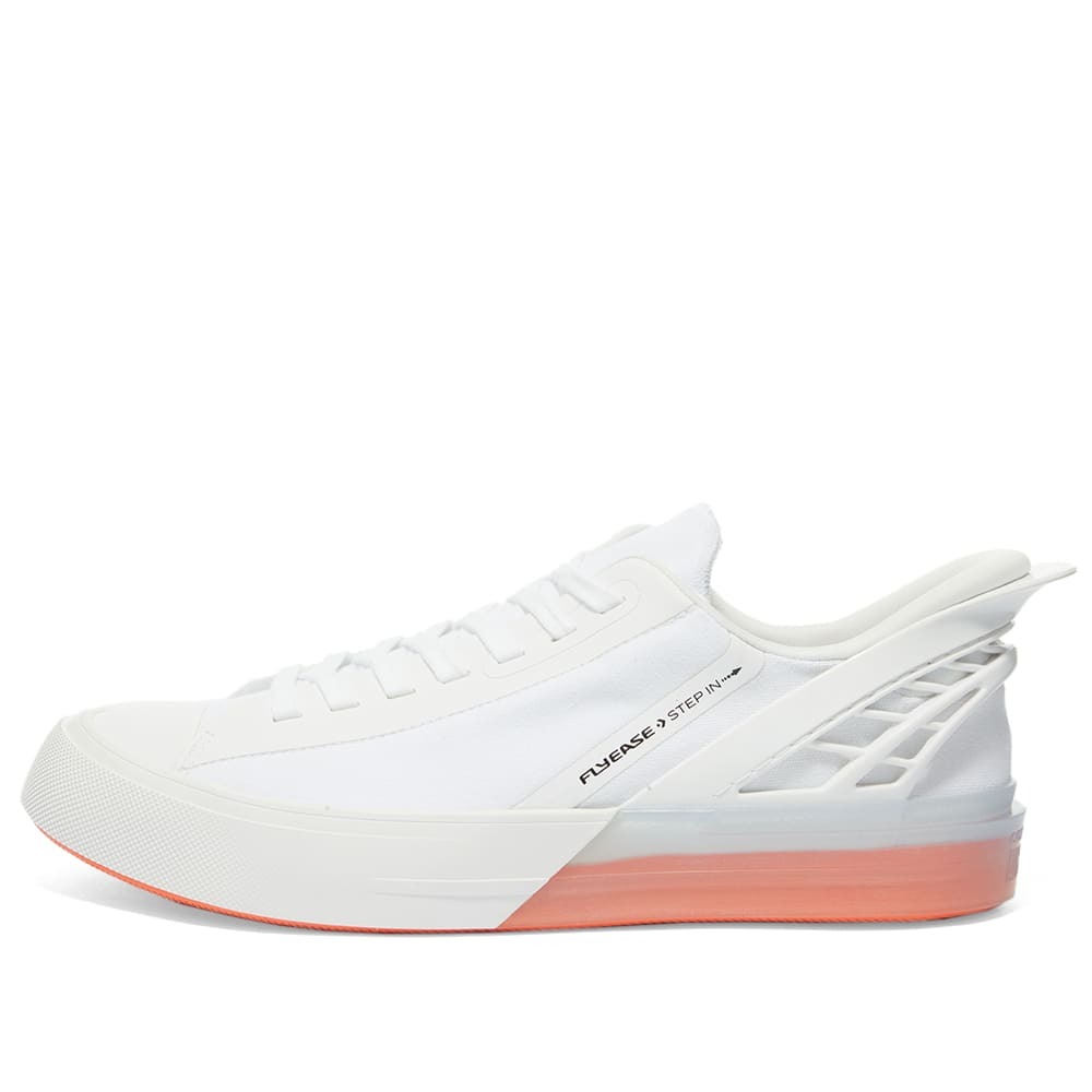 Converse Men's Chuck Taylor Flyease Sneakers in White/Black/Mango Converse