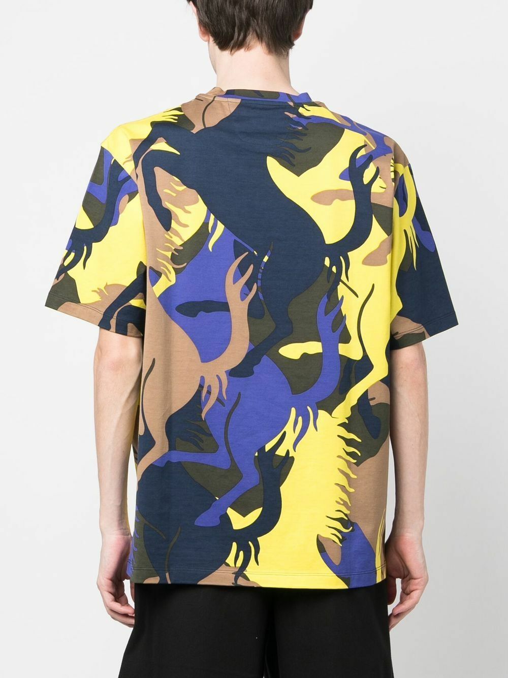 FERRARI - T-shirt With All-over Print Ferrari