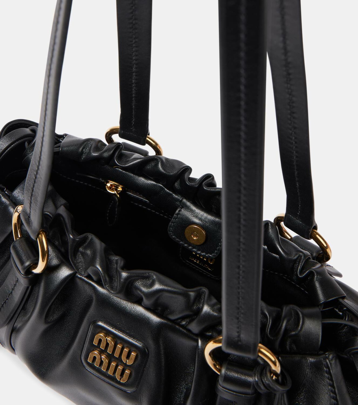 Miu Miu Medium leather shoulder bag Miu Miu