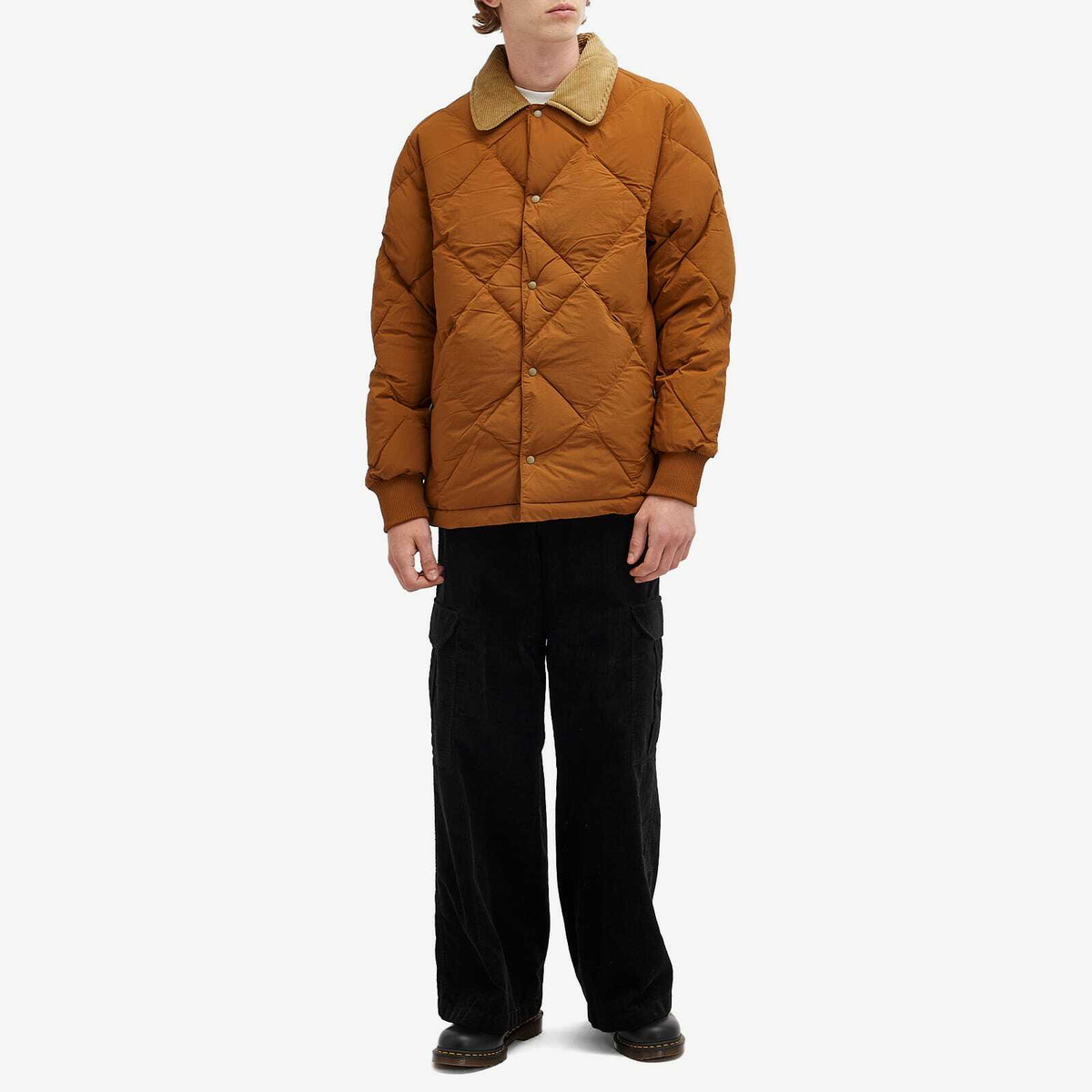 Kestin Men's Dunbar Padded Jacket in Tobacco Recycled Nylon Kestin Hare