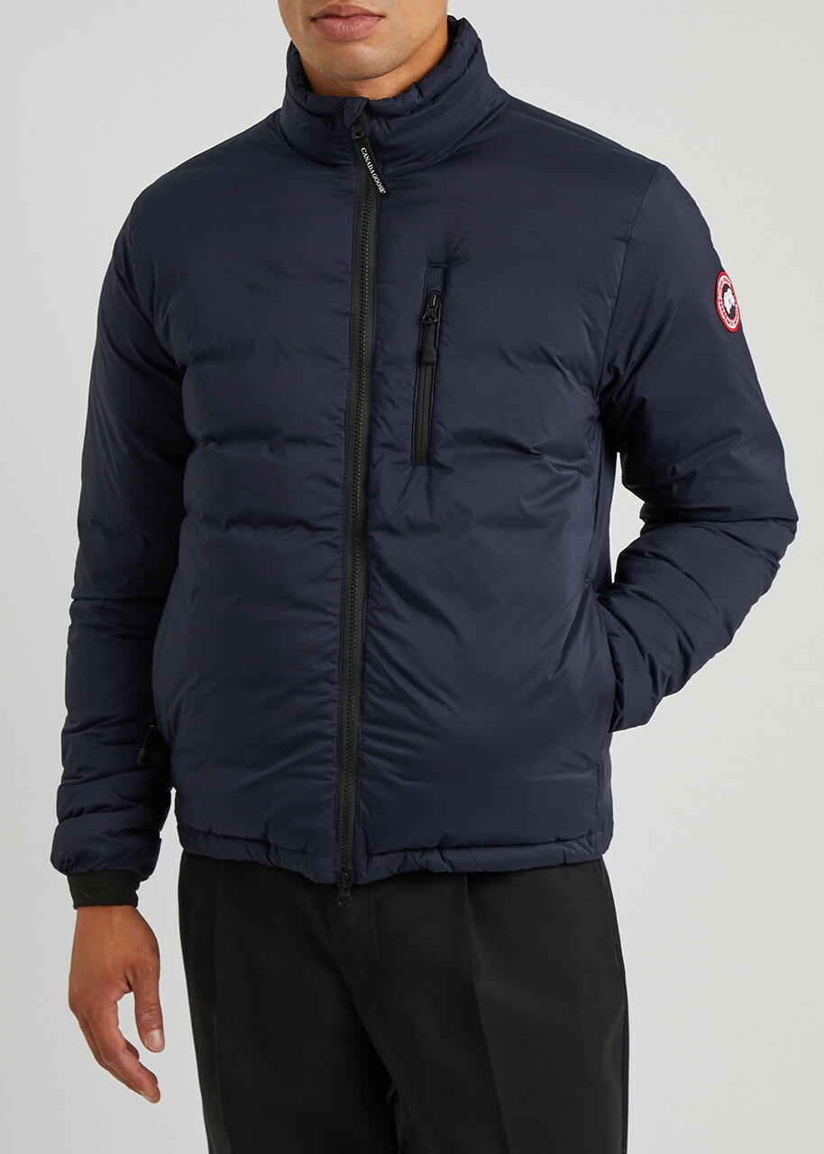 Canada Goose Lodge Navy Feather-Light Shell Jacket, Jacket, Blue Canada ...