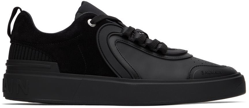 Balmain Black B-Skate Low Sneakers Balmain
