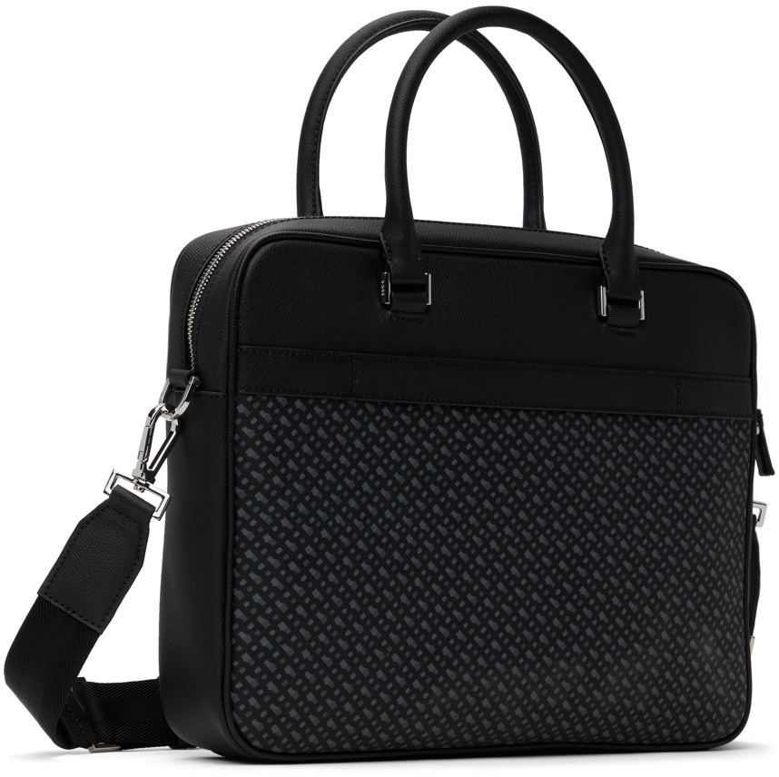 BOSS Black Leather Briefcase BOSS