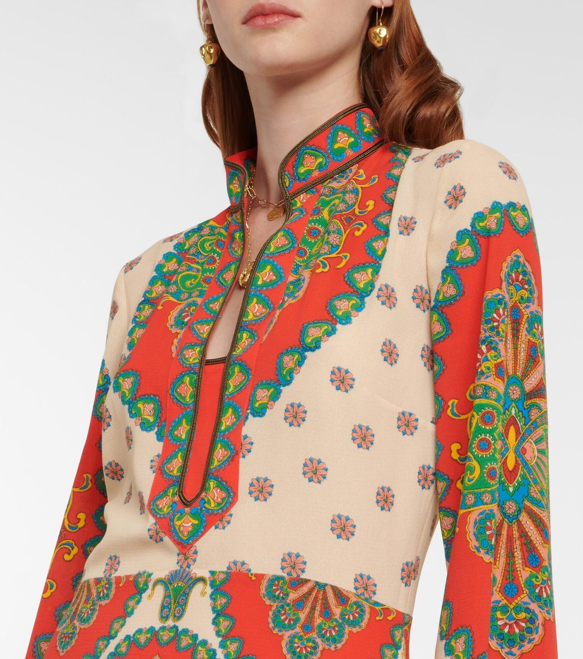 Etro - Printed midi dress Etro