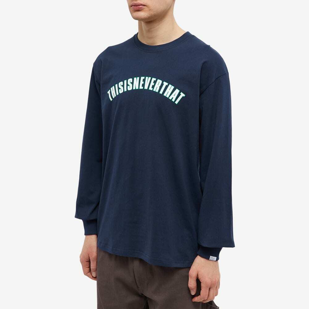 thisisneverthat Men's Long Sleeve New Arc T-Shirt in Navy thisisneverthat
