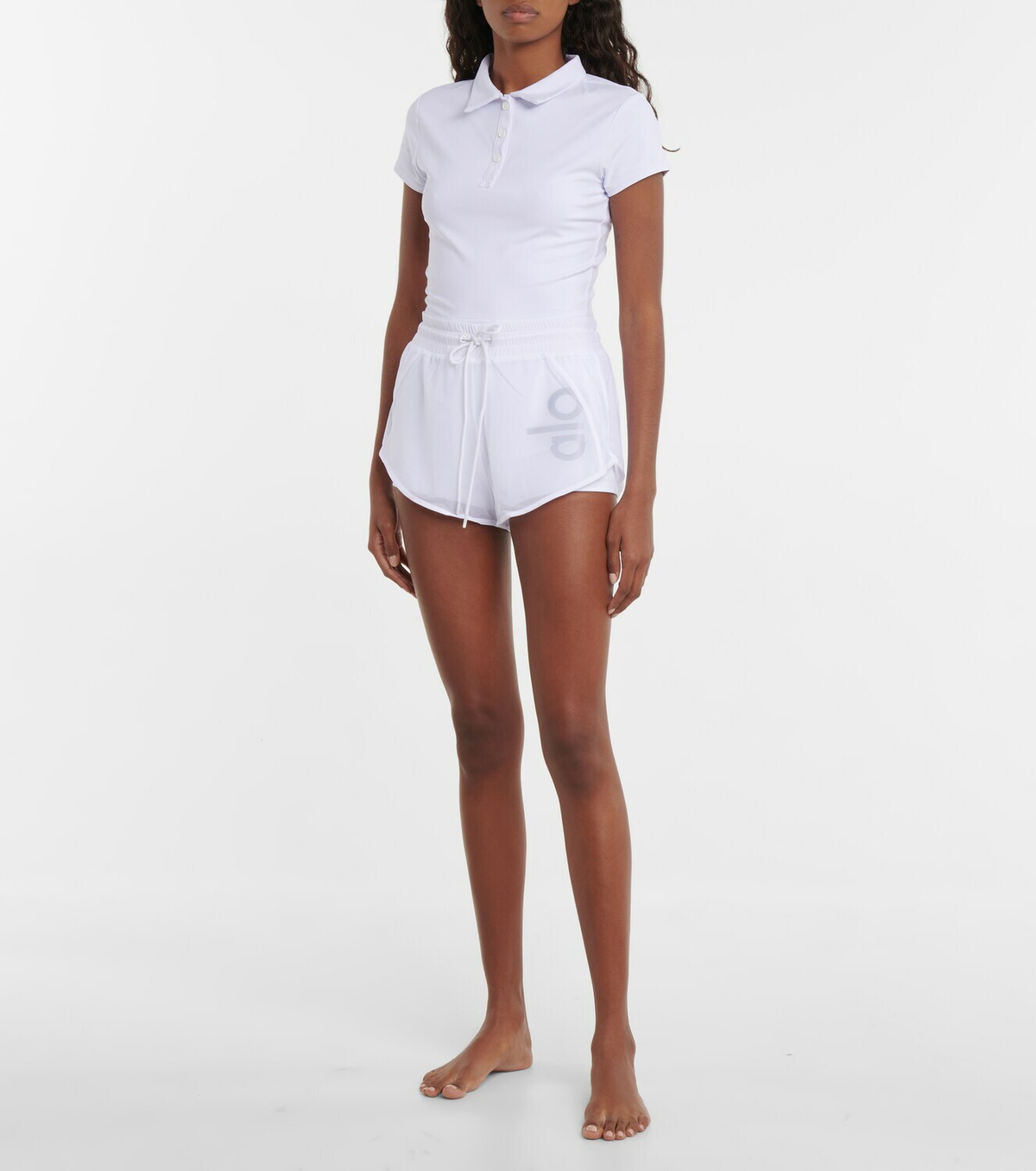 Alo Yoga Choice cropped polo shirt Alo Yoga