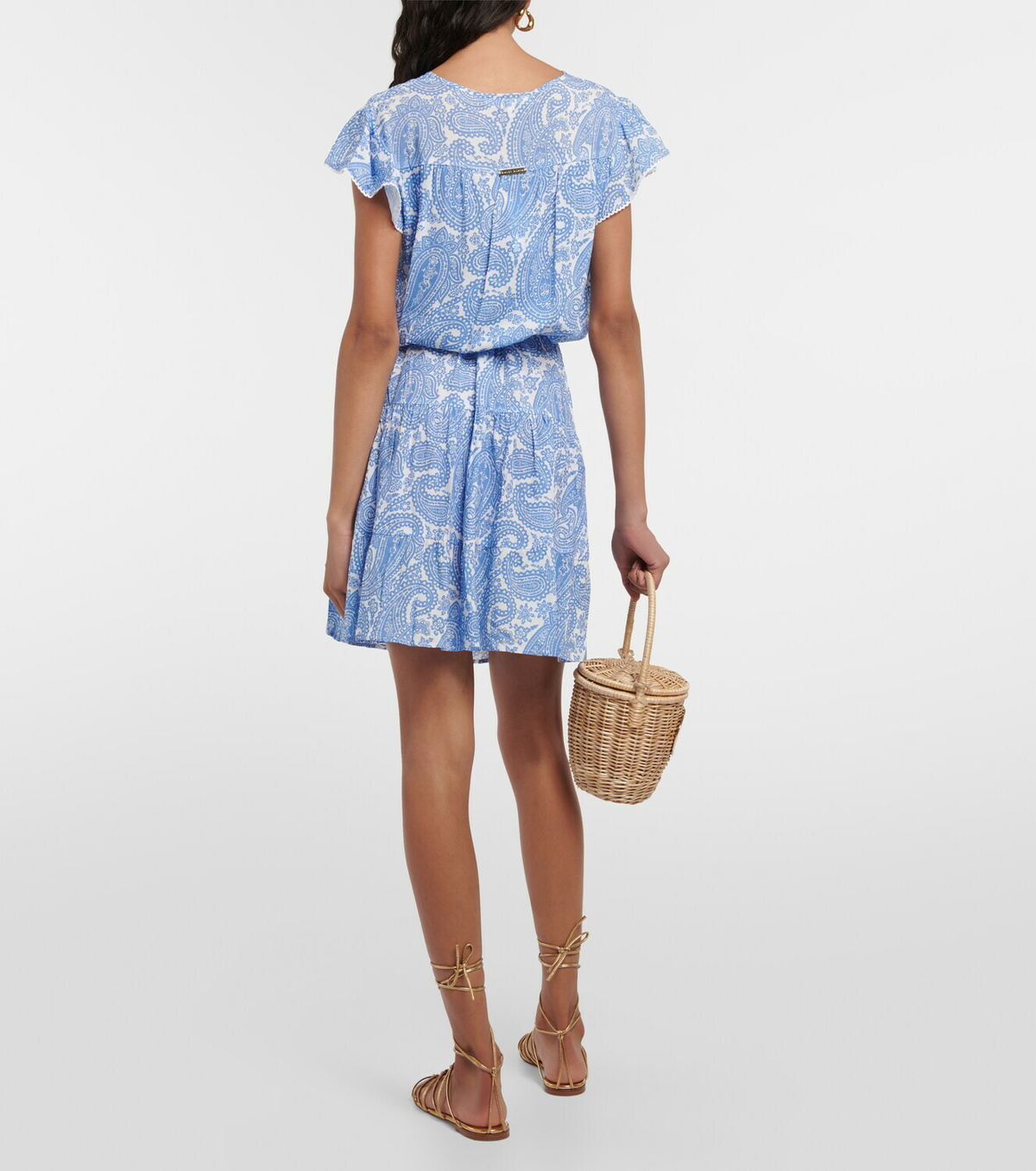 Heidi Klein Cap Mala printed tiered minidress Heidi Klein