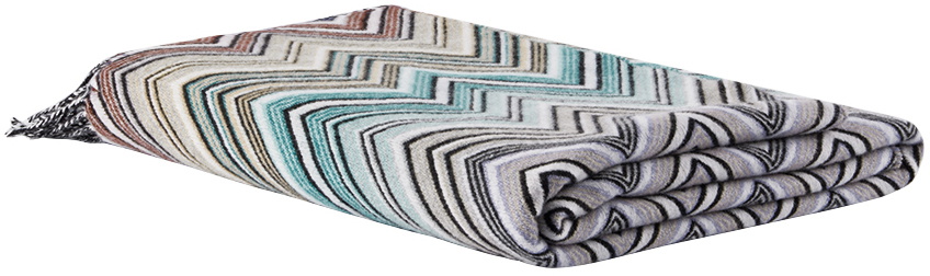 Missoni Blue Perseo Throw Missoni