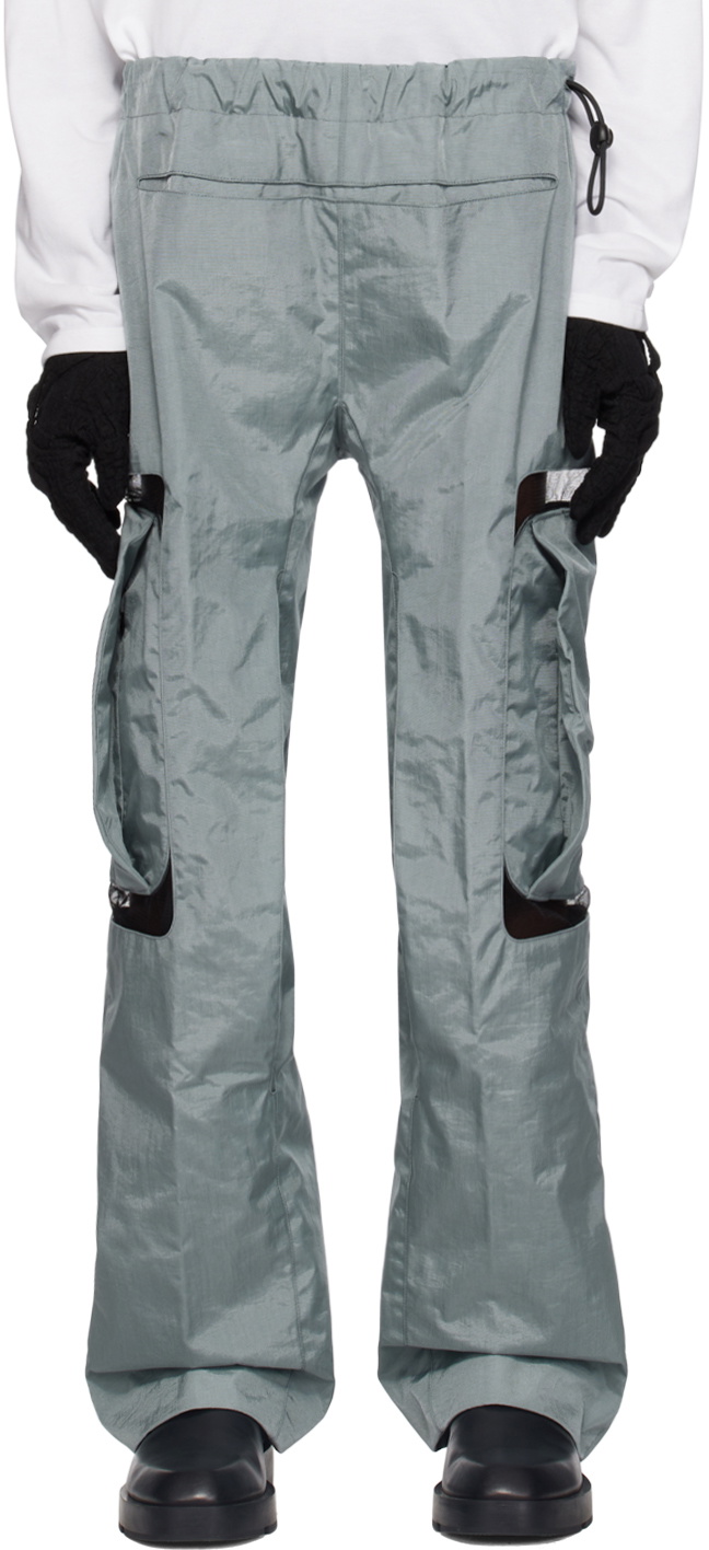 HOKITA Gray Zip Pocket Cargo Pants