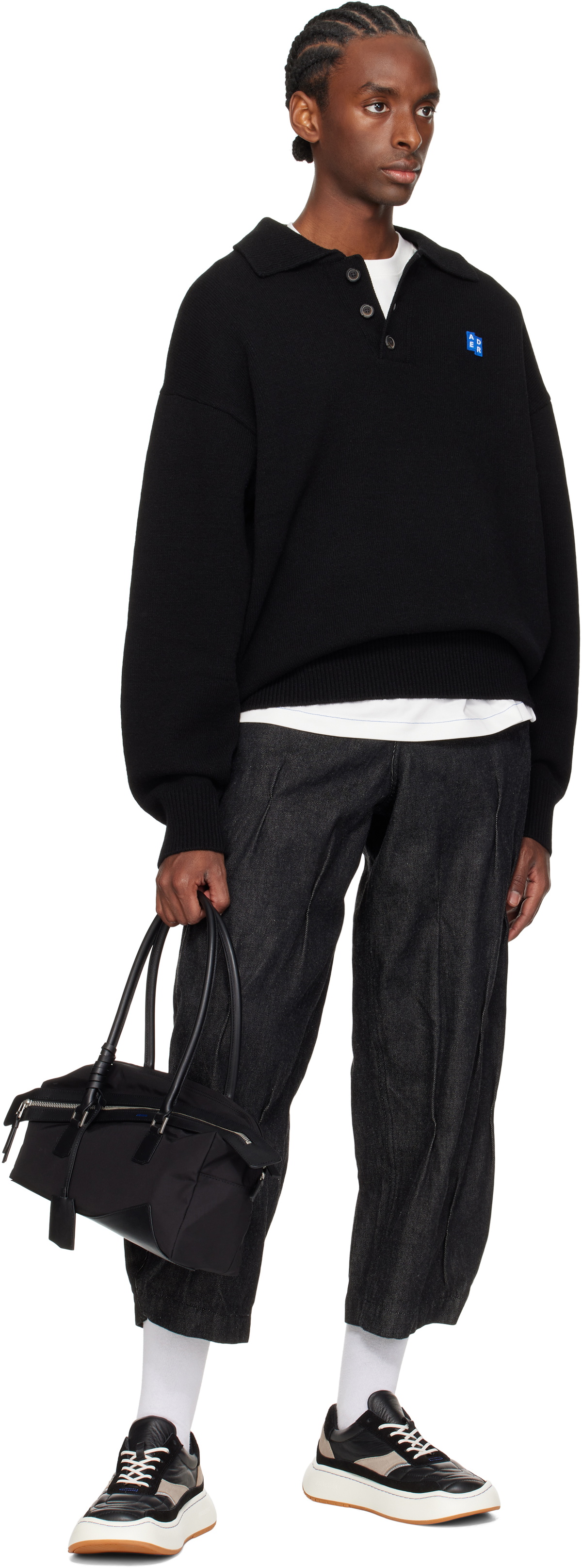 ADER error Black Log WEM Sneakers ADER error