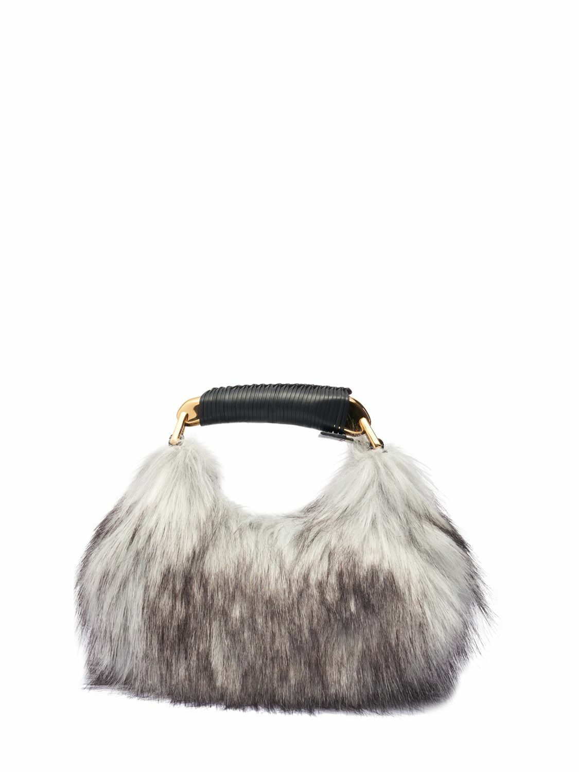 TOM FORD - Mini Bianca Faux Fur Top Handle Bag TOM FORD