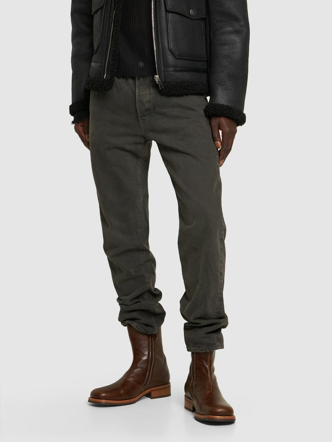 OUR LEGACY Camion Leather Boots Our Legacy