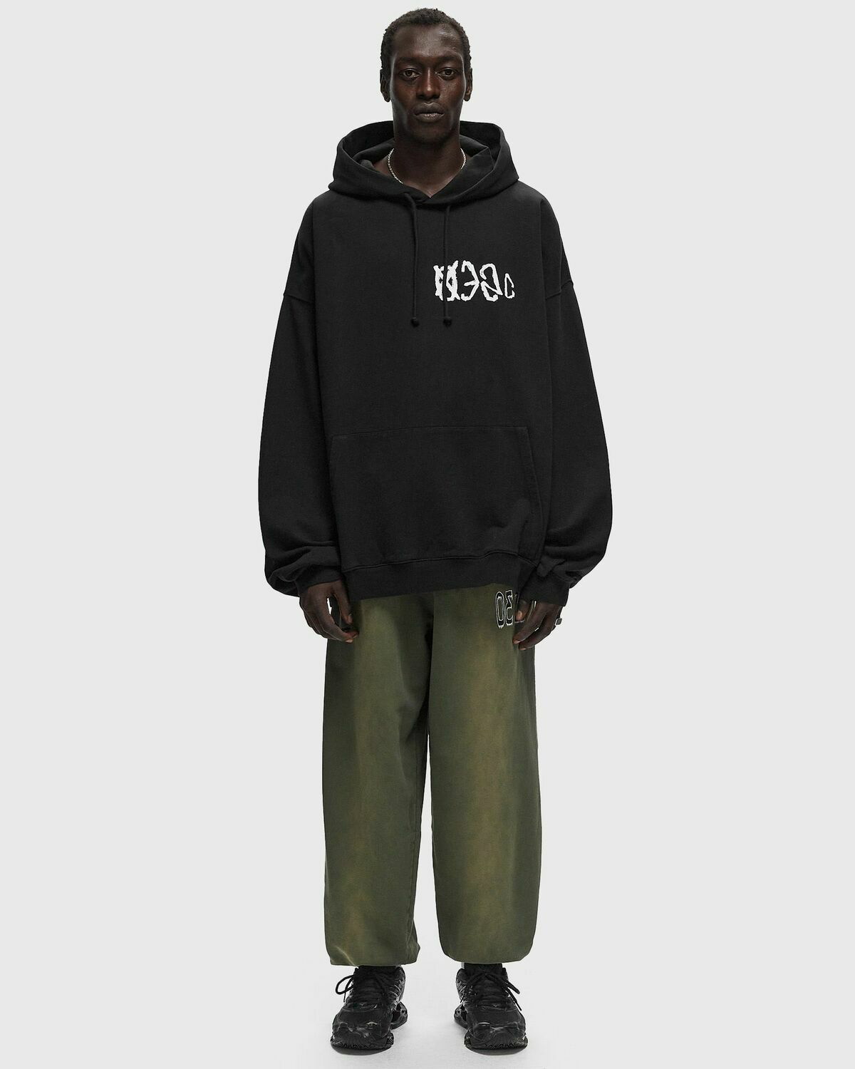 032c Sos Bubble Hoodie Black Hoodies 032c