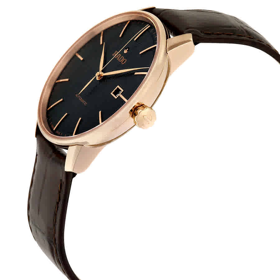 Rado Coupole Classic Automatic Black Dial Mens Watch R22877165 Rado