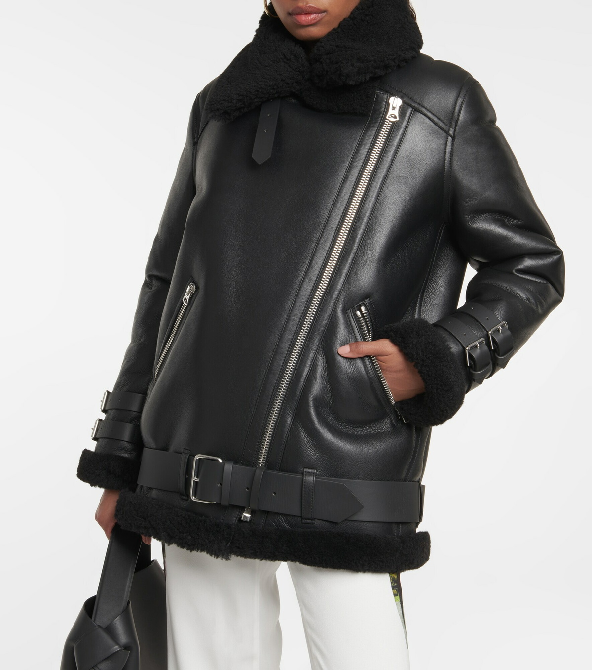 Acne Studios - Velocite shearling jacket Acne Studios