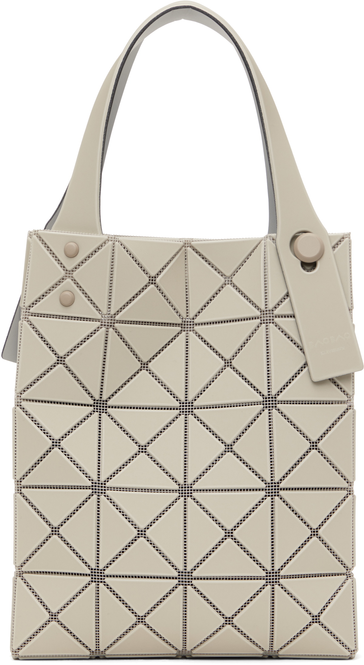 BAO BAO ISSEY MIYAKE Beige Prism Plus Bag Bao Bao Issey Miyake