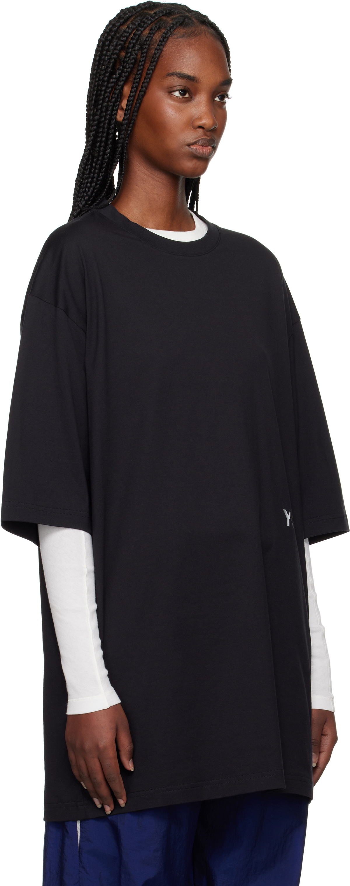 Y-3 Black U Boxy T-shirt Y-3