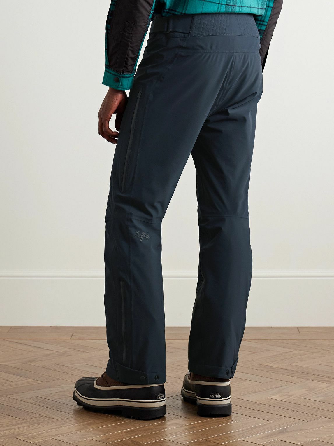 Aztech Mountain - Team Aztech Bootcut Padded Ski Pants - Blue Aztech ...