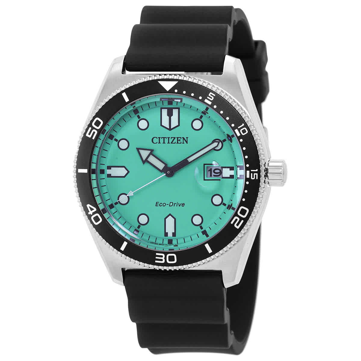 Citizen Eco-Drive Turquoise Dial Mens Watch AW1760-14X Citizen