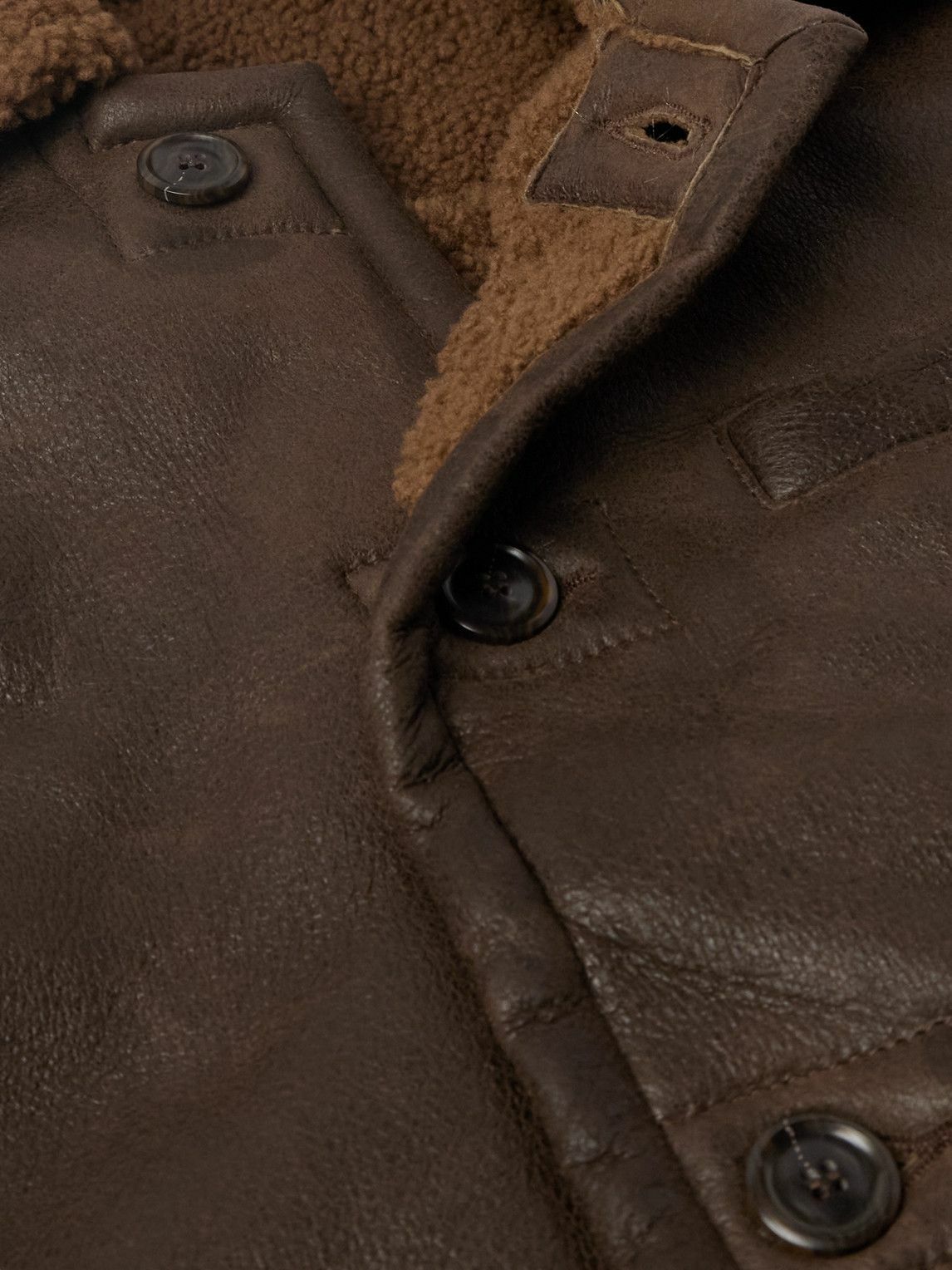 Our Legacy - Alaska Shearling Jacket - Brown Our Legacy