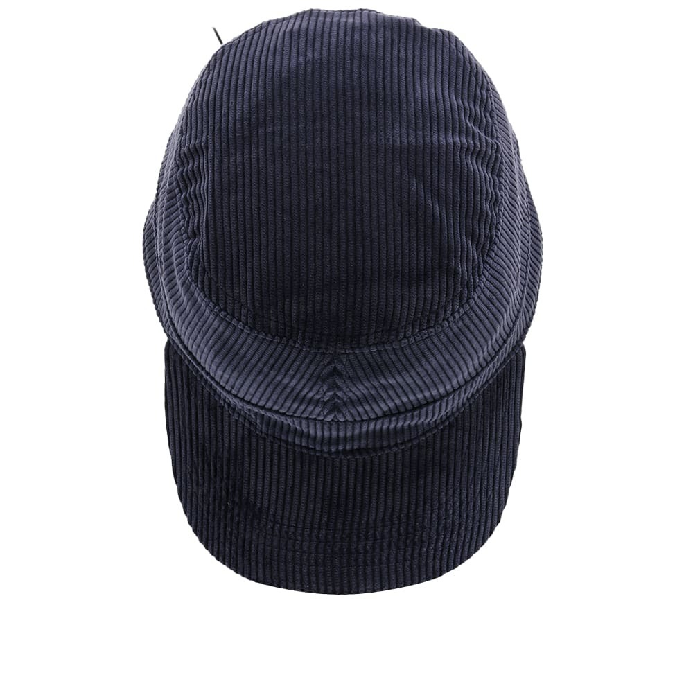 Universal Works Men's Cord Field Cap in Navy Universal Works