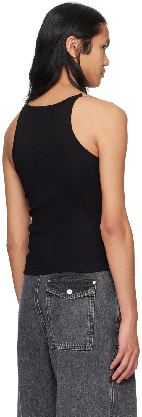 Dion Lee Black Wire Strap Tank Top Dion Lee